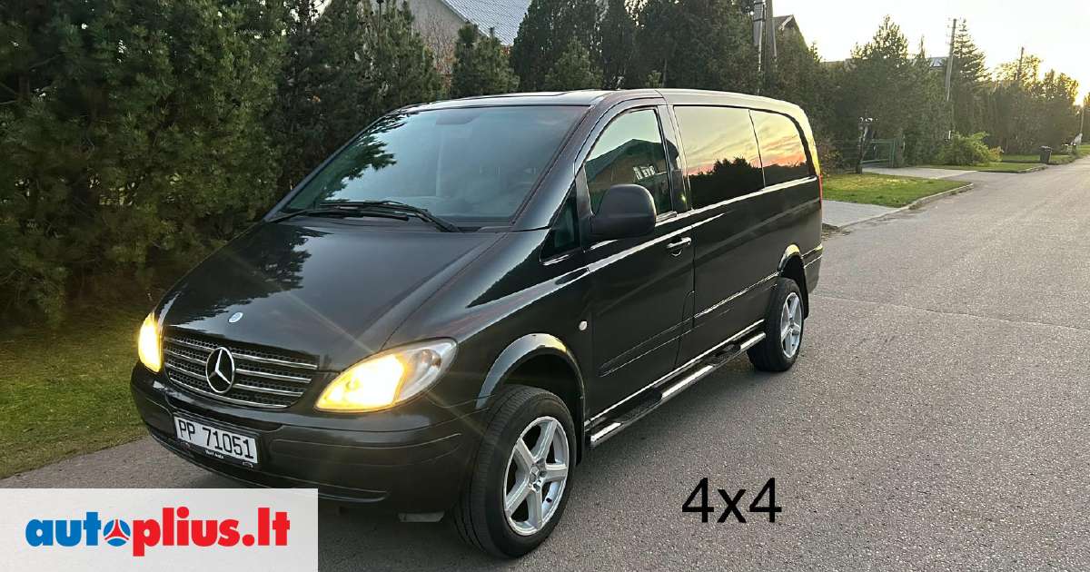 Mercedes-Benz Vito, komercinis 2007-06 m., | A26959941