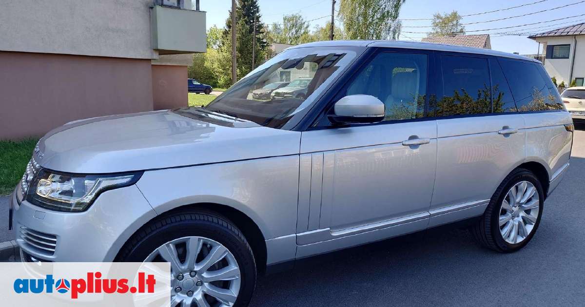 Land Rover Range Rover, 5.0 l., off-road / crossover 2017-01 m ...