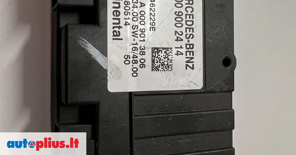 Mercedes-Benz GLC klasė, A0009002414, elektros sistemos dalys 2018 m ...