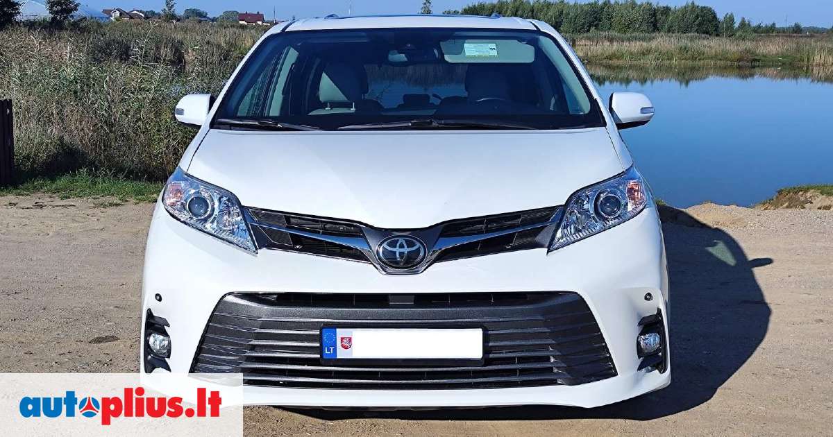Toyota Sienna, 3.5 l., mpv / minivan 2018 m., | A26978155