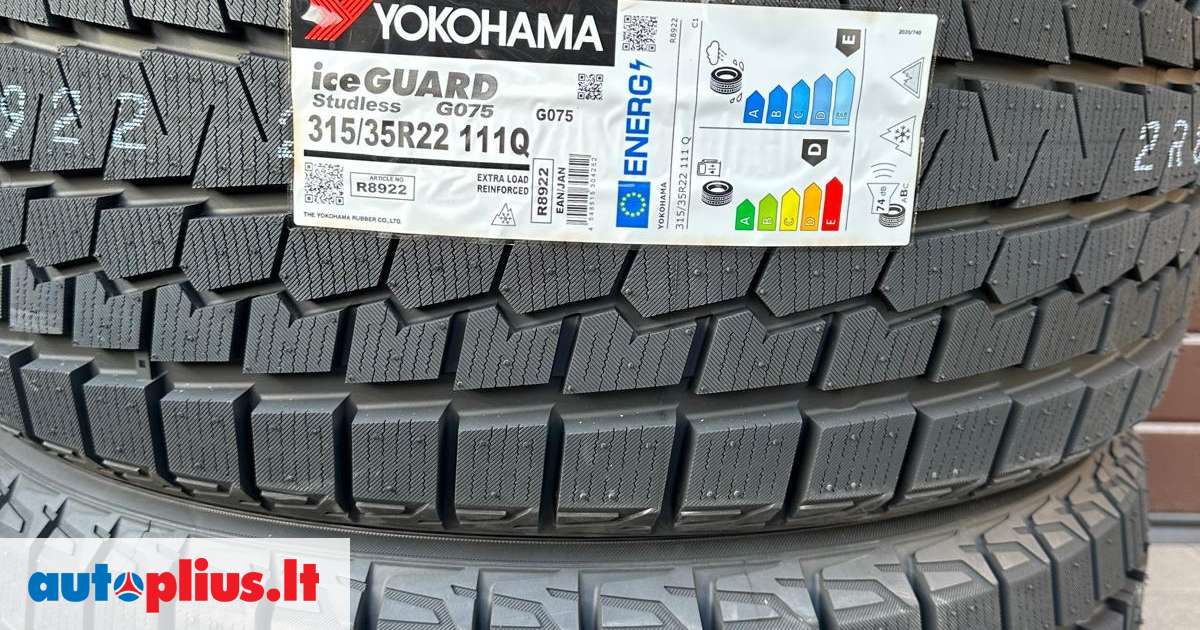 Yokohama G075, žieminės 315/35 R22 | A26979323