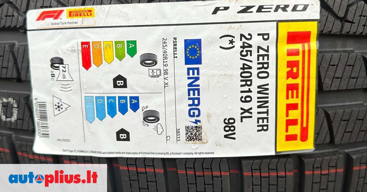 Pirelli P Zero Winter, ziemas 245/40 R19 | A26985225