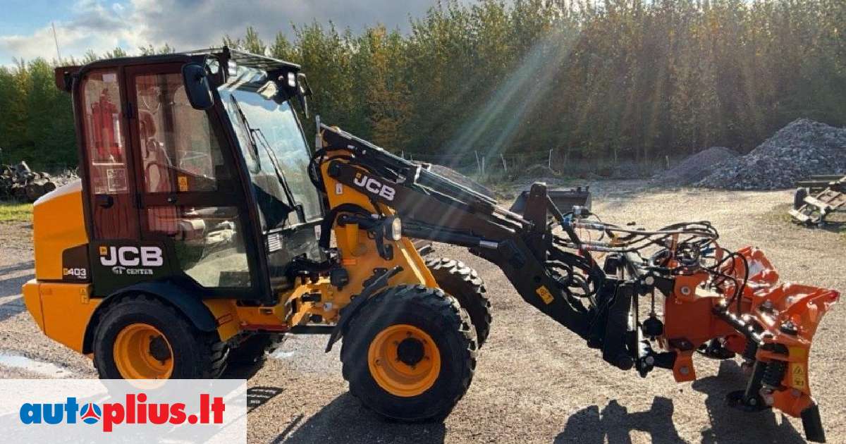 JCB 403 Plus, mini loaders 2021 m., | A26998189