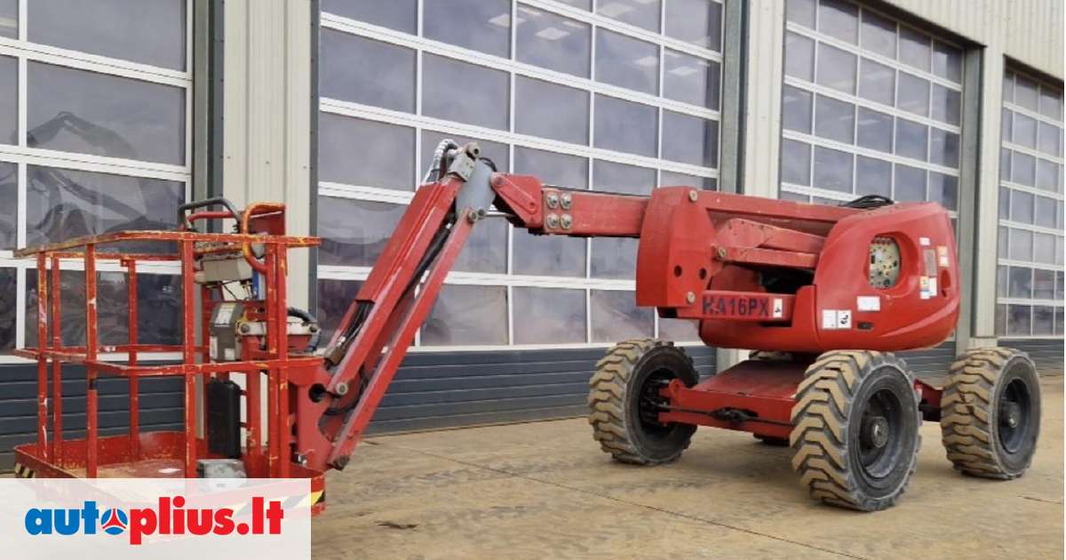 Haulotte HA16PX, articulated lifts 2007 m., | A27010673