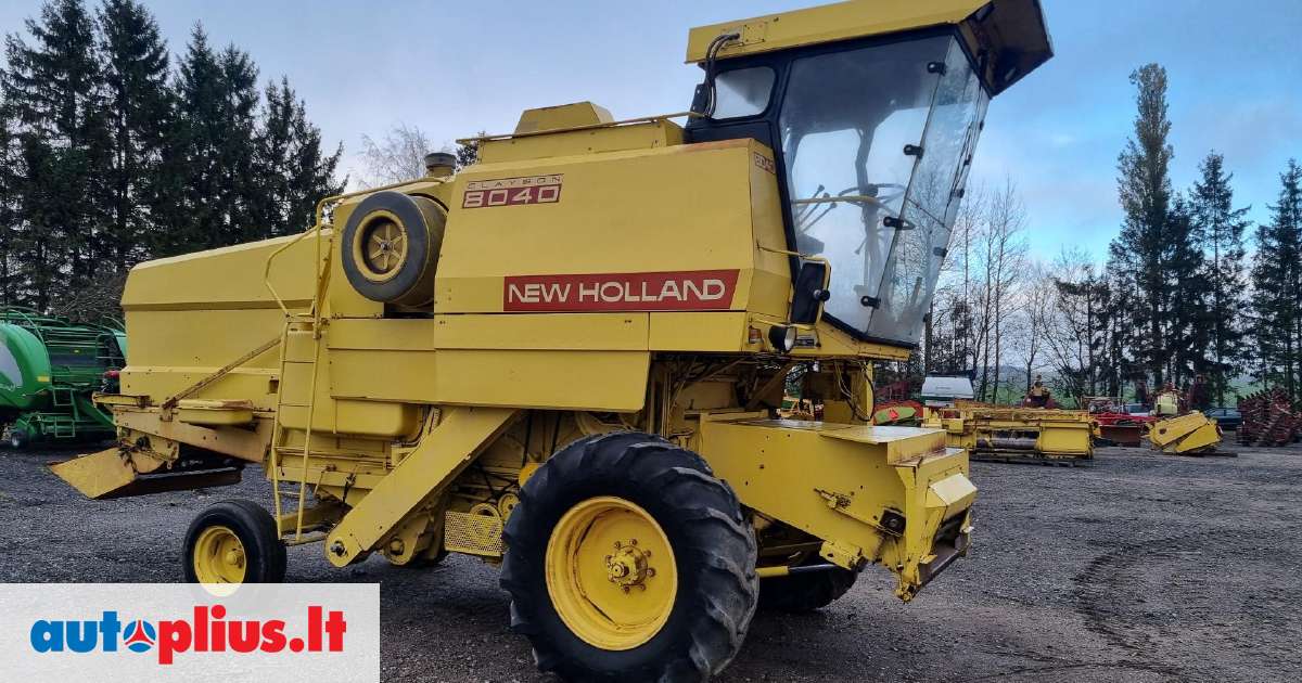 New Holland 8040, kombainai 1991 m., | A27022037