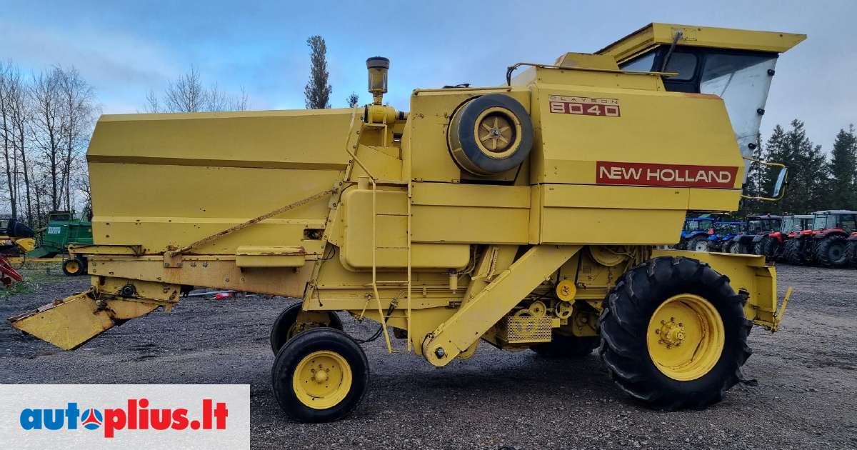 New Holland 8040, kombainai 1991 m., | A27022037