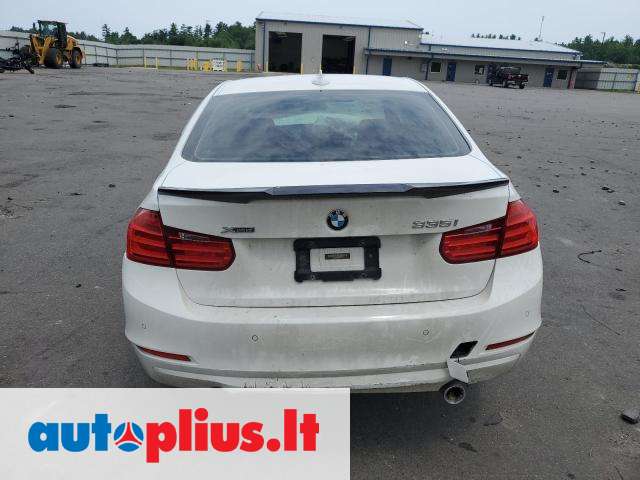 BMW 335 Ardomas f30 335ix n55 usa spalva alpineweiss 3 partronikai pr ...