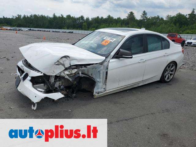 BMW 335 Ardomas f30 335ix n55 usa spalva alpineweiss 3 partronikai pr ...