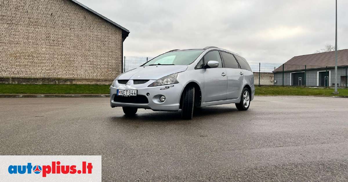 Mitsubishi Grandis, 2.4 l., mpv / minivan 2009 m., | A27028161