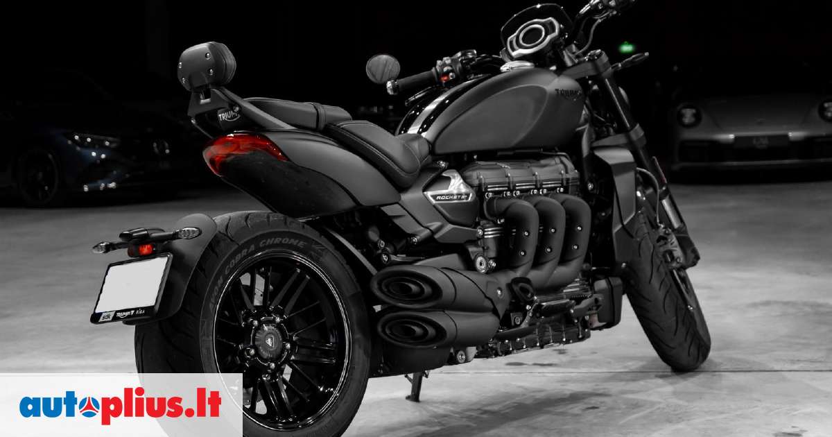 Triumph Rocket III R 2458cc, čioperiai / kruizeriai / custom 2021-09 m ...
