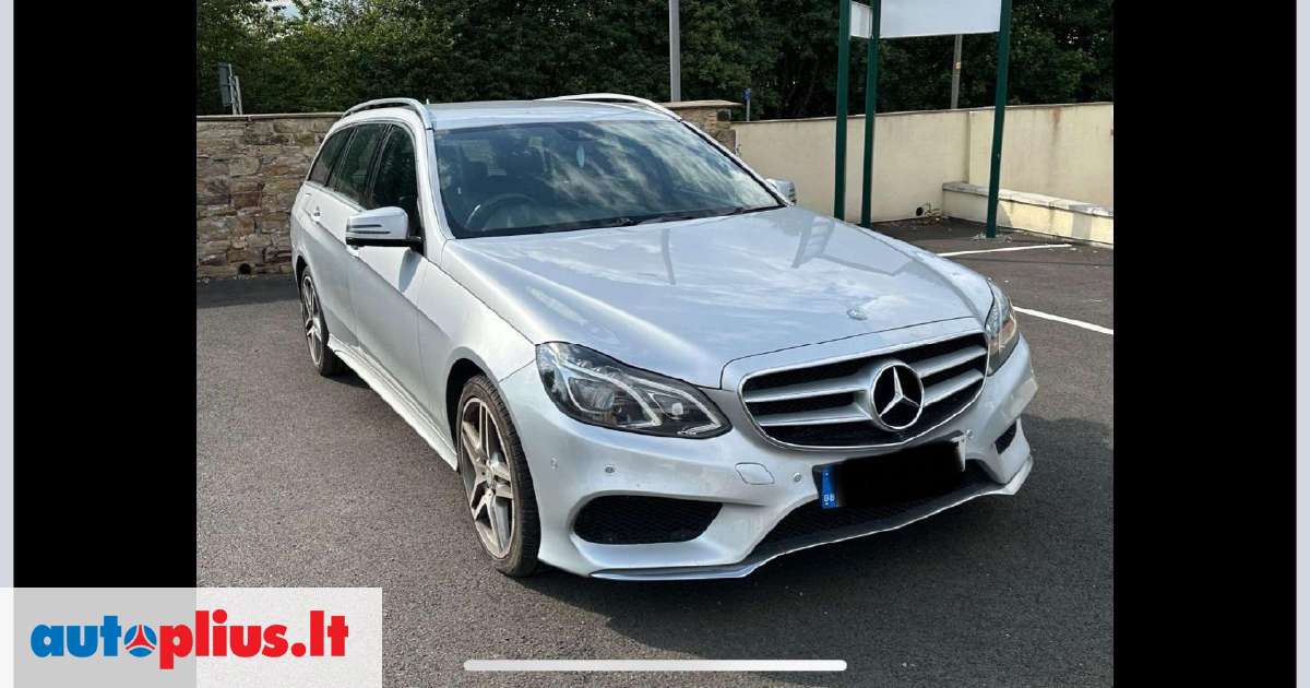 Mercedes-Benz E250 Full led zibintai 360 kameros amg pack pusiau odinis salonas 2015-05 m ...