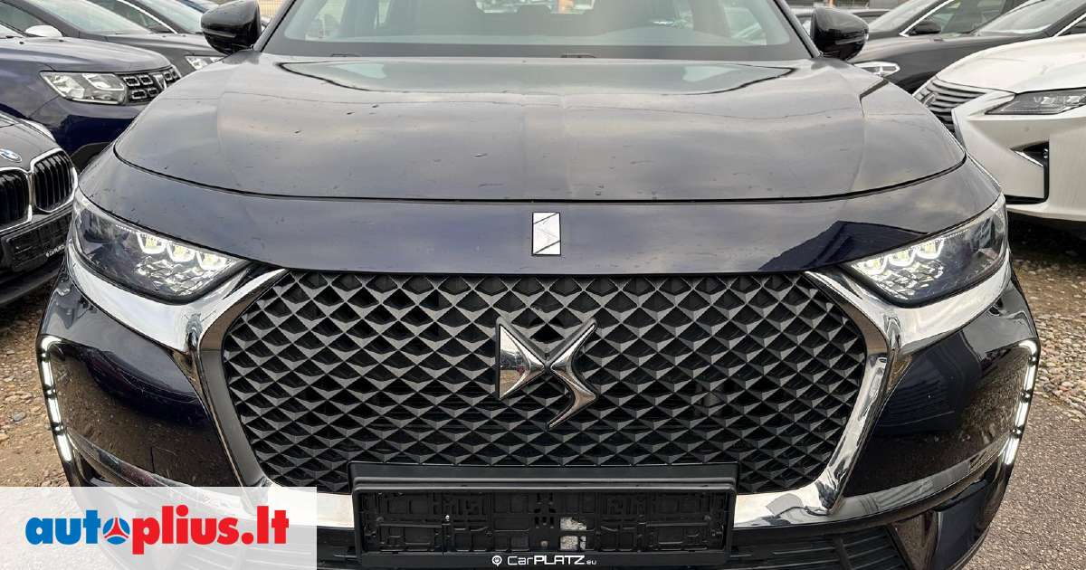 DS Automobiles DS7 Crossback, 2.0 l., visurgājējs / krosovers 2020-12 m ...