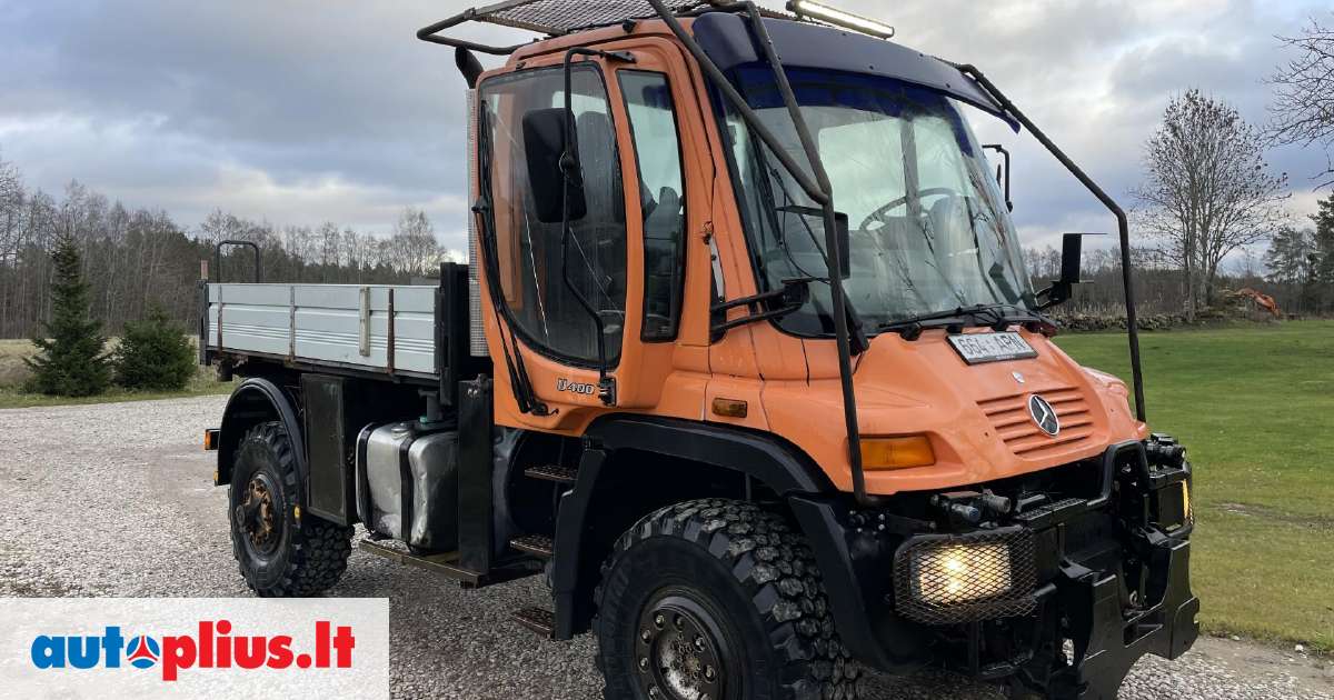 Mercedes-Benz Unimog U400, platformos 2001-04 m., | A27064375