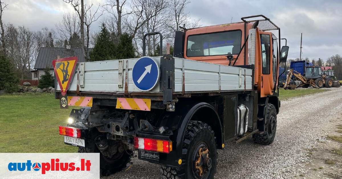 Mercedes-Benz Unimog U400, platformos 2001-04 m., | A27064375