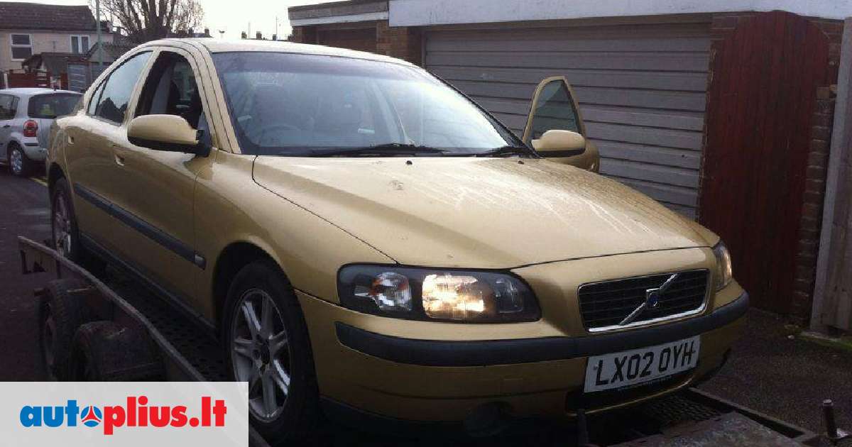 Volvo S60 Turbo 2003 m., | A4615678