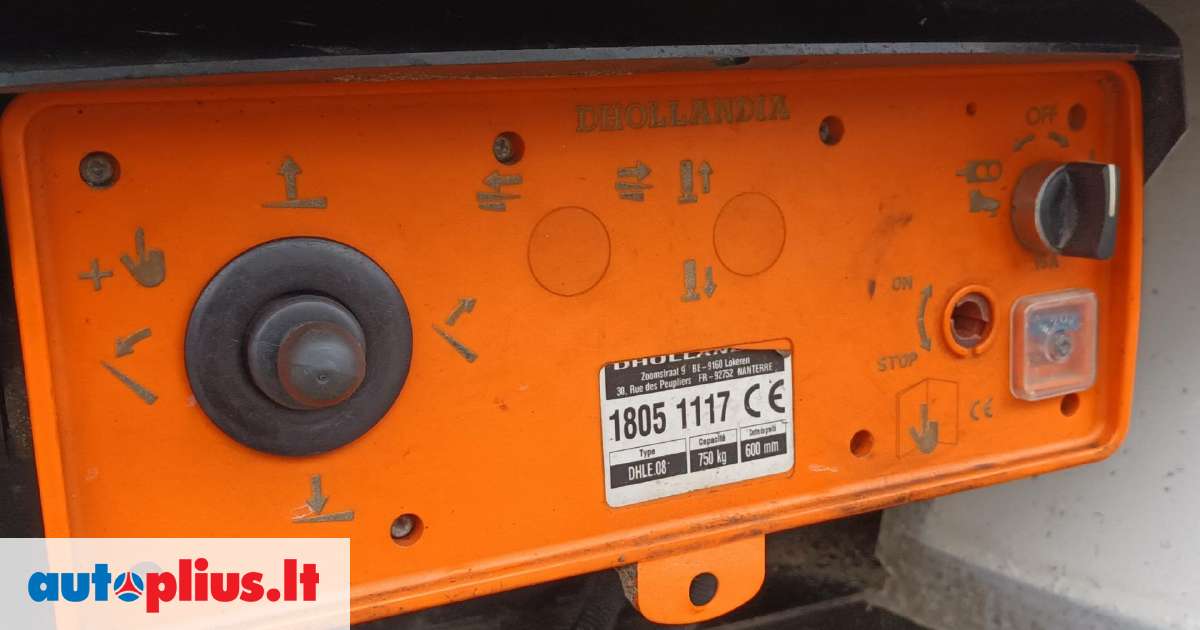 Fiat Ducato Kietašone būda su liftu viskias veikia tvarkinga išoriniai ...