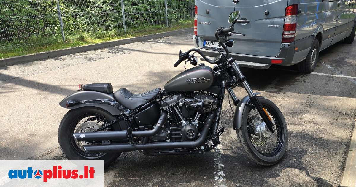 Harley-Davidson Street Bob FXBB 1850cc, čioperiai / kruizeriai / custom ...