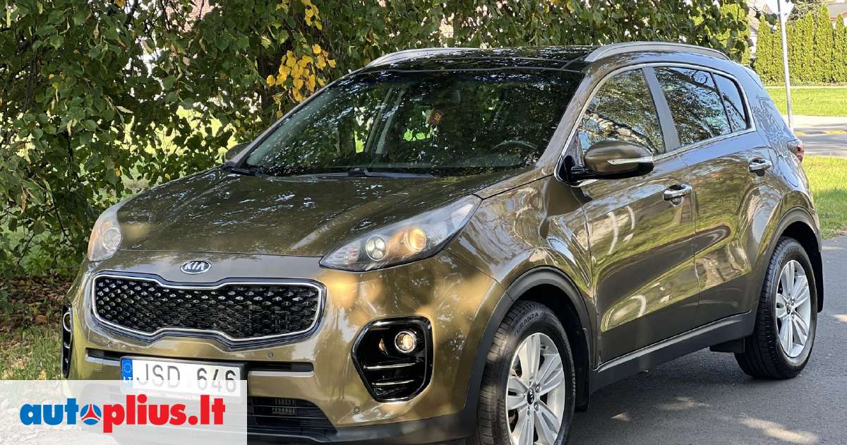Kia Sportage, 1.7 l., off-road / crossover 2017-04 m., | A27102839