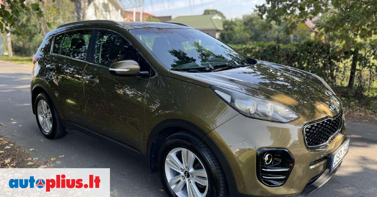 Kia Sportage, 1.7 l., off-road / crossover 2017-04 m., | A27102839