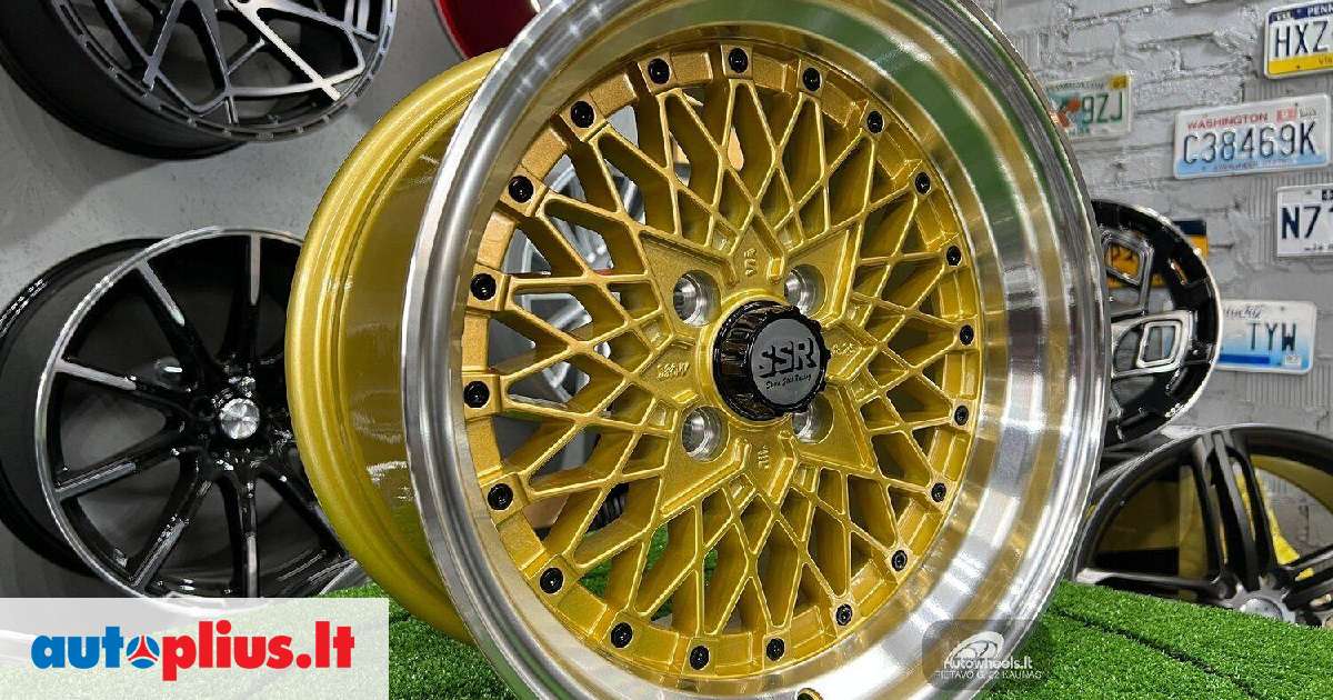 Autowheels SSR Mesh Formula Style Gold, lengvojo lydinio, R15 | A26401476