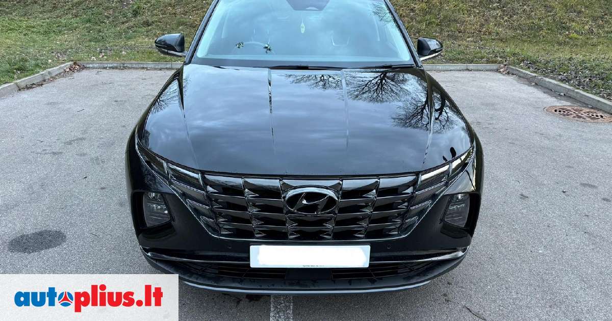 Hyundai Tucson Spalva nnb obsidian black odinis šildomas ventiliuojamas ...