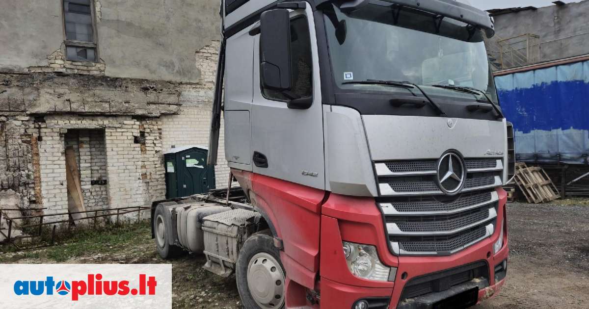 Mercedes-Benz ACTROS 1842, semi-trailer trucks 2014-02 m., | A27122589