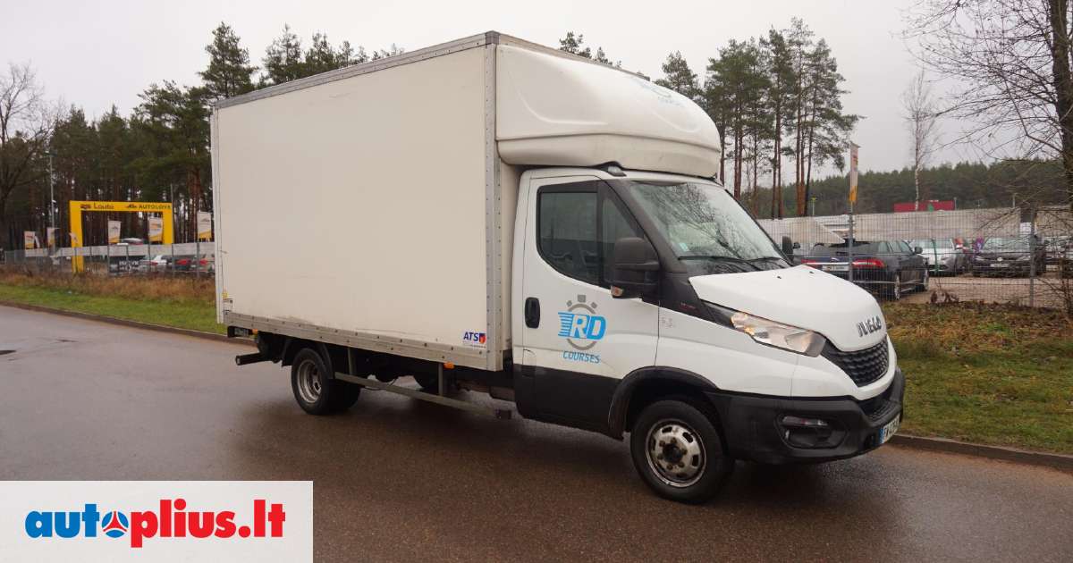 Iveco Daily35C160, box trucks / box vans 2021-01 m., | A27122809