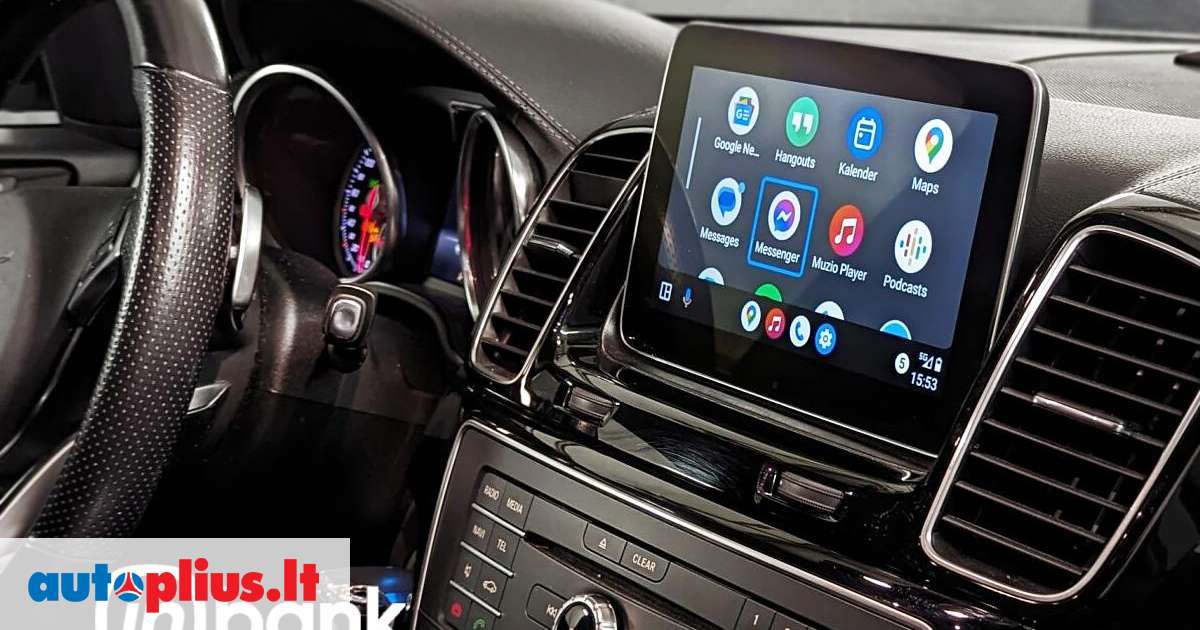 Mercedes-Benz GLS klasė Carplay android auto modulis x166 ntg 5 0 ...