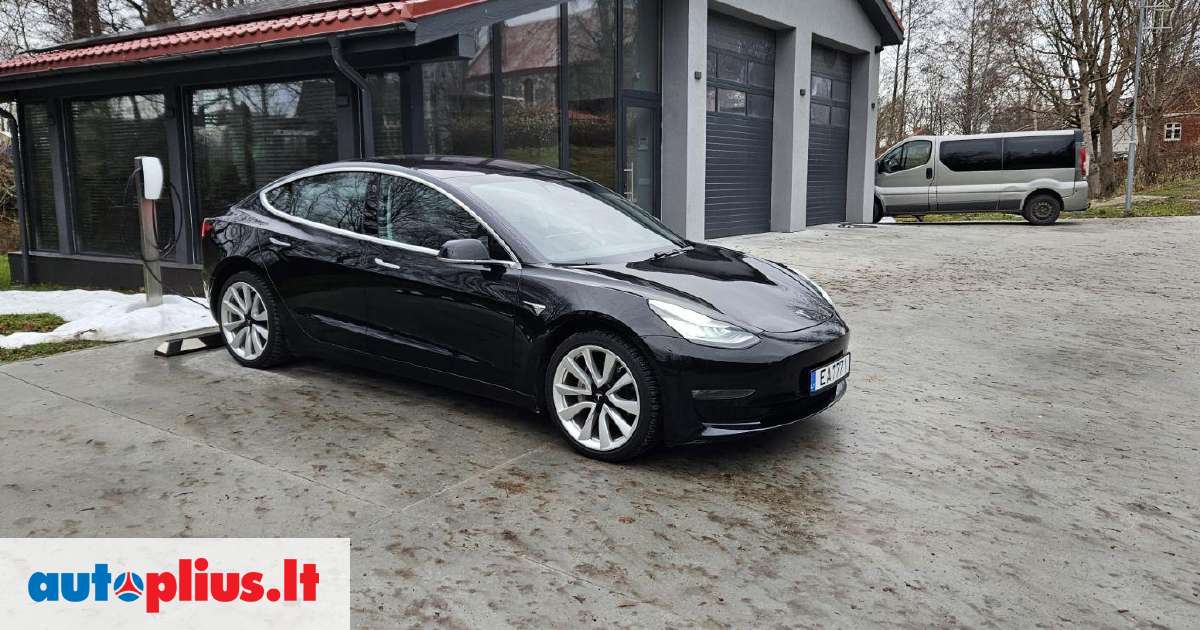 Tesla Model 3, 75 kWh, saloon / sedan 2018 m., | A27149715