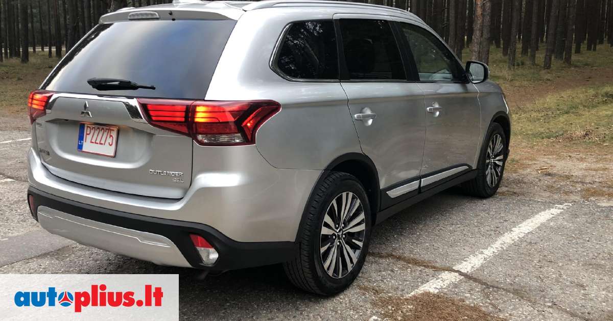 Mitsubishi Outlander, 2.4 l., off-road / crossover 2019 m., | A27150187