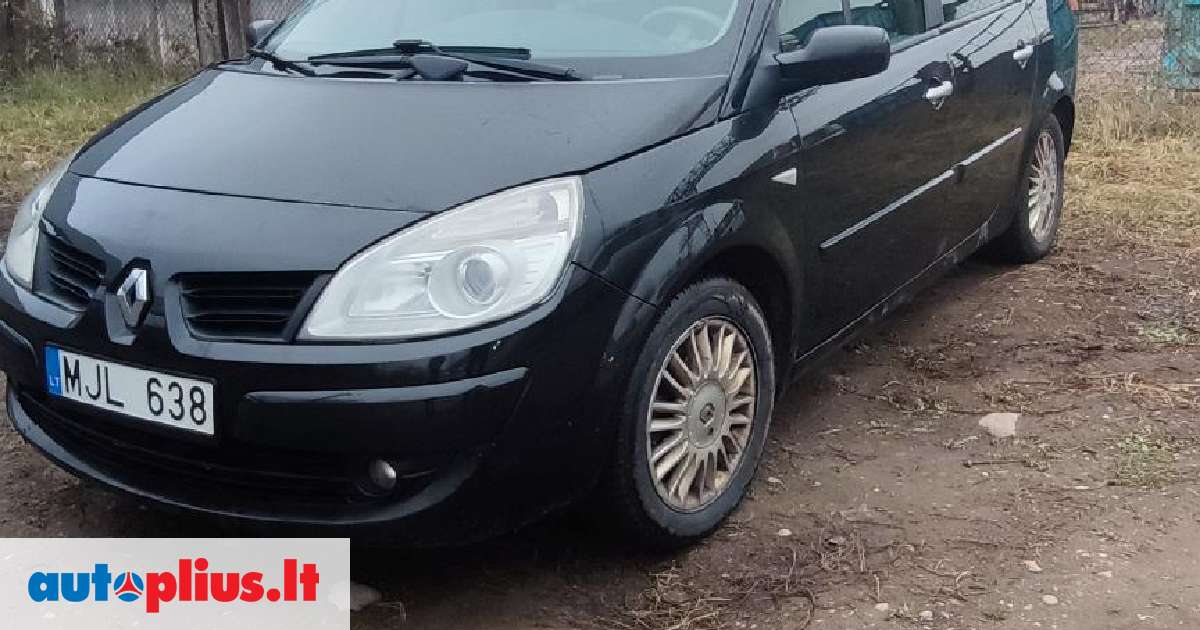 Renault Grand Scenic, 2.0 l., wagon 2007-08 m., | A27167027