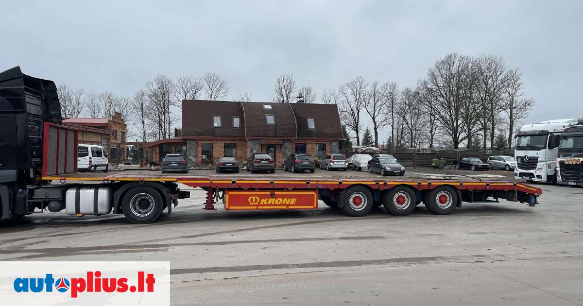 Krone MEGA, platformos 2011-07 m., | A27168561