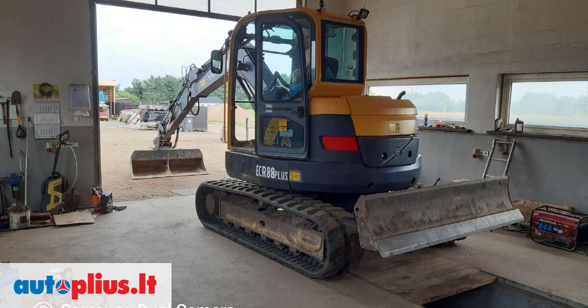Volvo Ecr88, mini excavator 2008 m., | A27188315