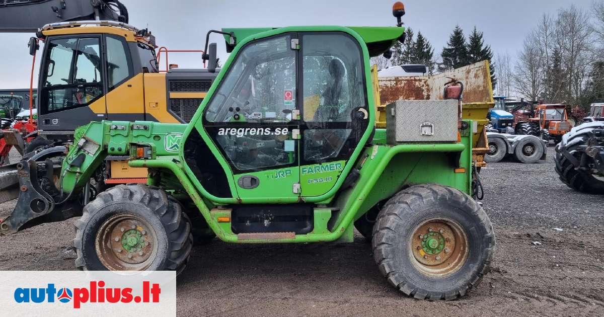 Merlo P38.10 Panoramic Turbo Farmer, self-propelled loaders 2009-11 m ...