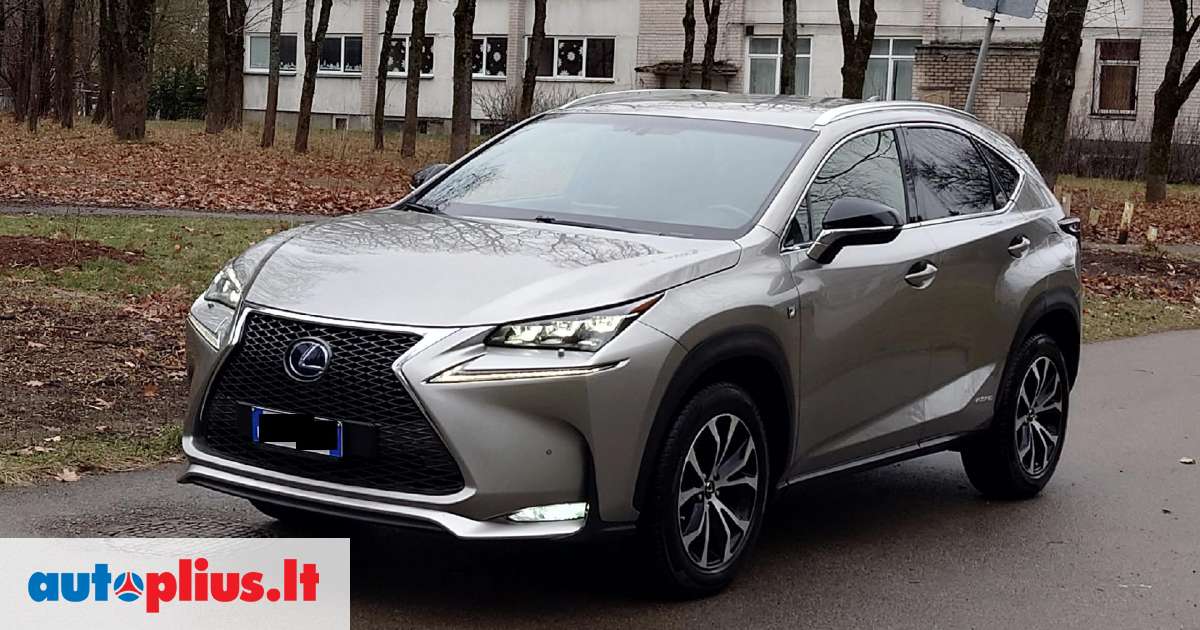 Lexus NX 300h, 2.5 l., visureigis / krosoveris 2016 m., | A27188905