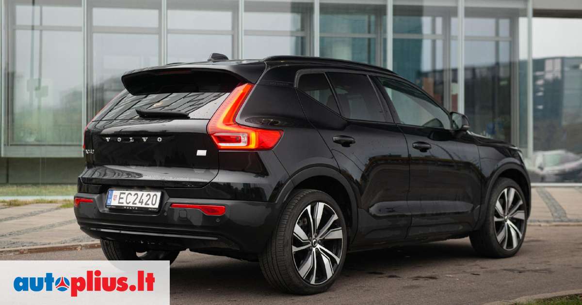 Volvo XC40, 78 kWh, off-road / crossover 2021 m., | A27189201