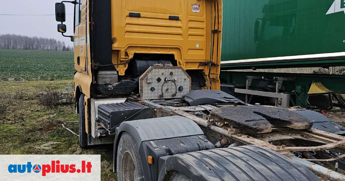 MAN TGA, 2 miegamosios vietos 2006-10 m., | A27211805