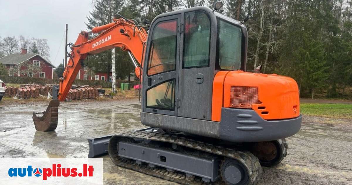 Doosan Solar 75-V, mini ekskavatoriai 2007 m., | A27213549