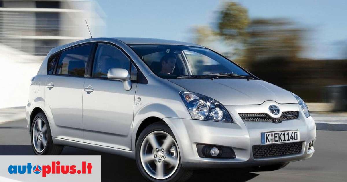 toyota corolla verso vairas skelbimai - Skelbiu.lt