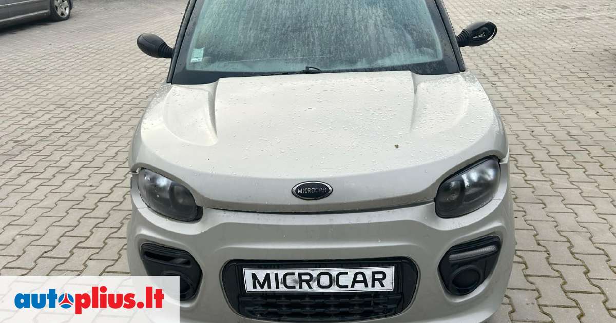 Microcar Mgo dalimis. Parduodamas 2022 microcar mgo6 dalimis stk yra ...
