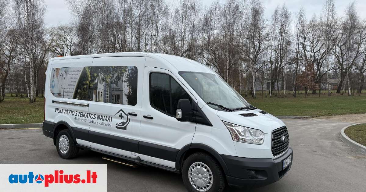 Ford Transit, 2.2 l., passenger minibus 2015-08 m., | A27223489