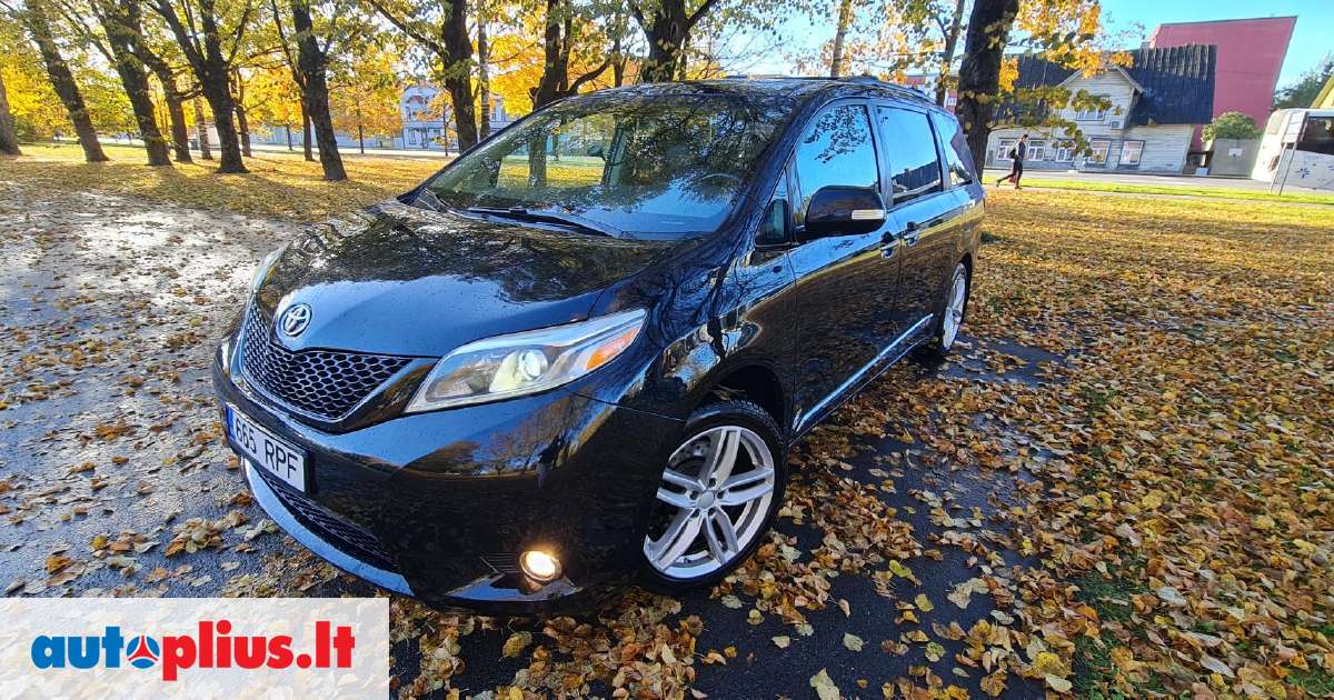 Toyota Sienna, 3.5 l., mpv / minivan 2016-02 m., | A27226143