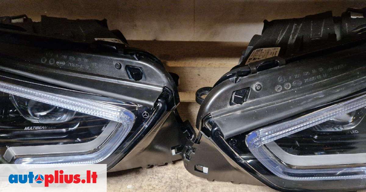 Mercedes-Benz AMG GT Multibeam europa originalus zibintai pilni ...