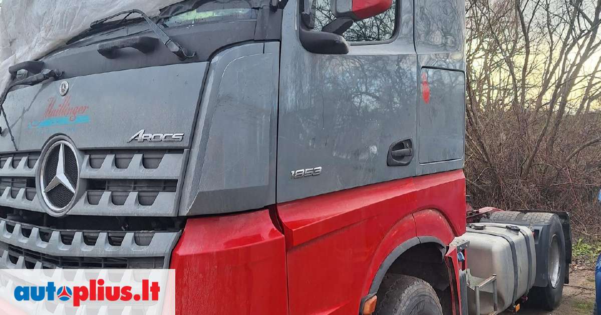 Mercedes-Benz Arocs mp4 1853 4×4, vilkikai 2019-07 m., | A27258997