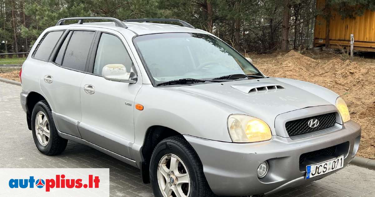 Hyundai Santa Fe, 2.0 l., off-road / crossover 2002-07 m., | A27269649
