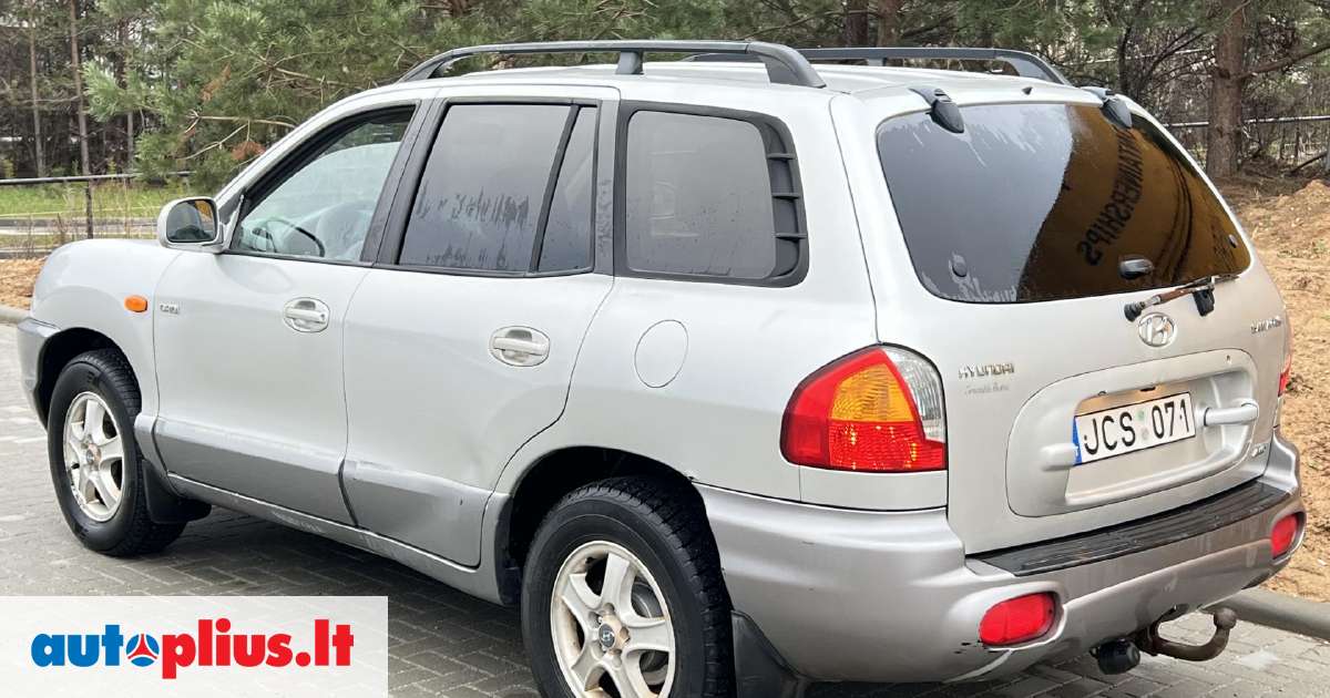 Hyundai Santa Fe, 2.0 l., off-road / crossover 2002-07 m., | A27269649