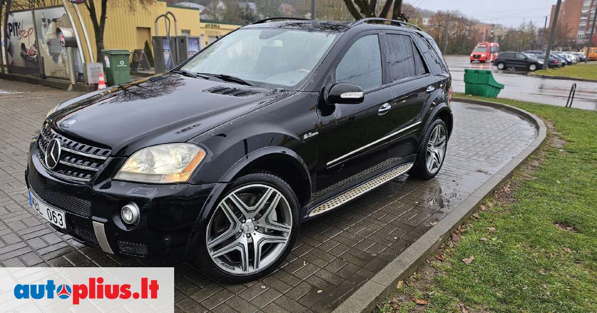 Mercedes-Benz ML63 AMG, 6.2 l., off-road / crossover 2008-02 m ...