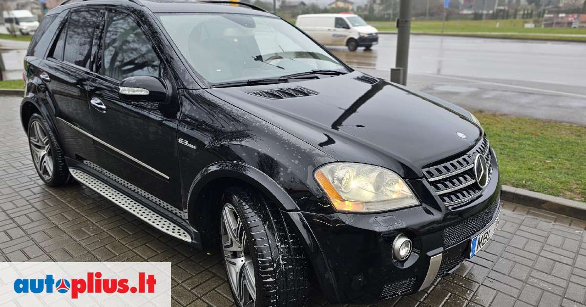 Mercedes-Benz ML63 AMG, 6.2 l., off-road / crossover 2008-02 m ...