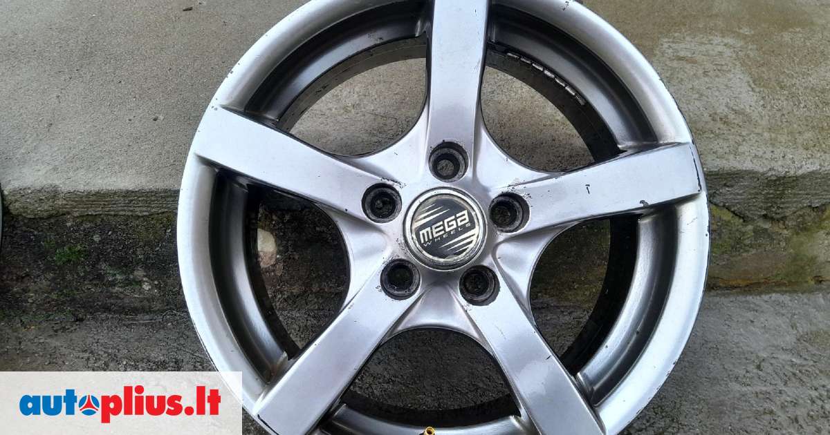 MEGA WHEELS, lengvojo lydinio, R15 | A27288055