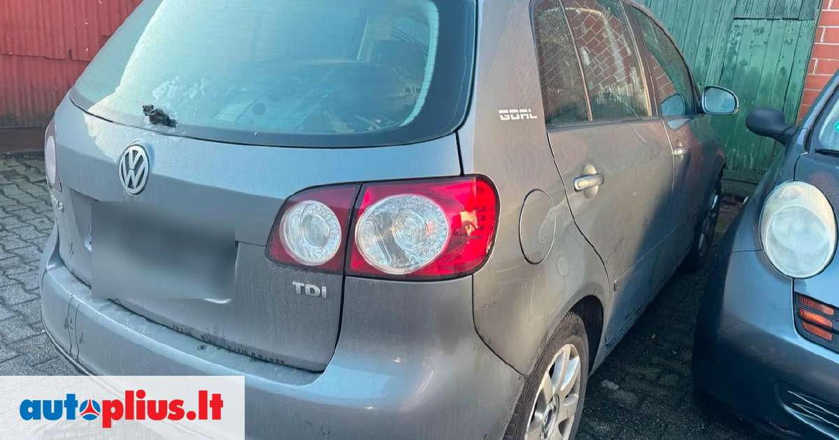 Volkswagen Golf Plus, BKC/BXE, Dirbam works 7 23h pristatom detalyną į ...